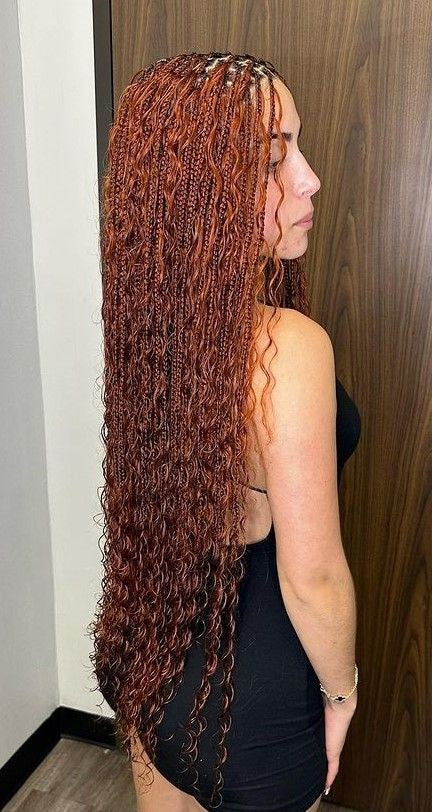 BOHO KNOTLESS BOX BRAID – JDelight African Braiding Salon